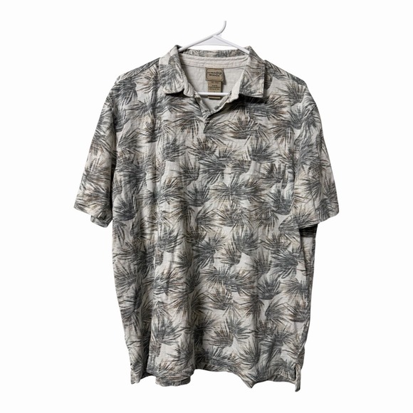 Scandia Woods | Shirts | Scandia Woods Tropical Palm Leaf Polo Shirt 0 ...